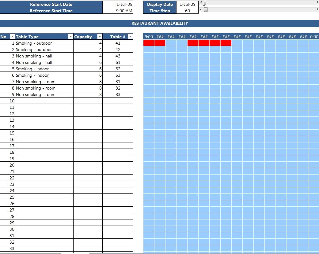 Free Reservation Calendar Template Printable Blank Calendar Template