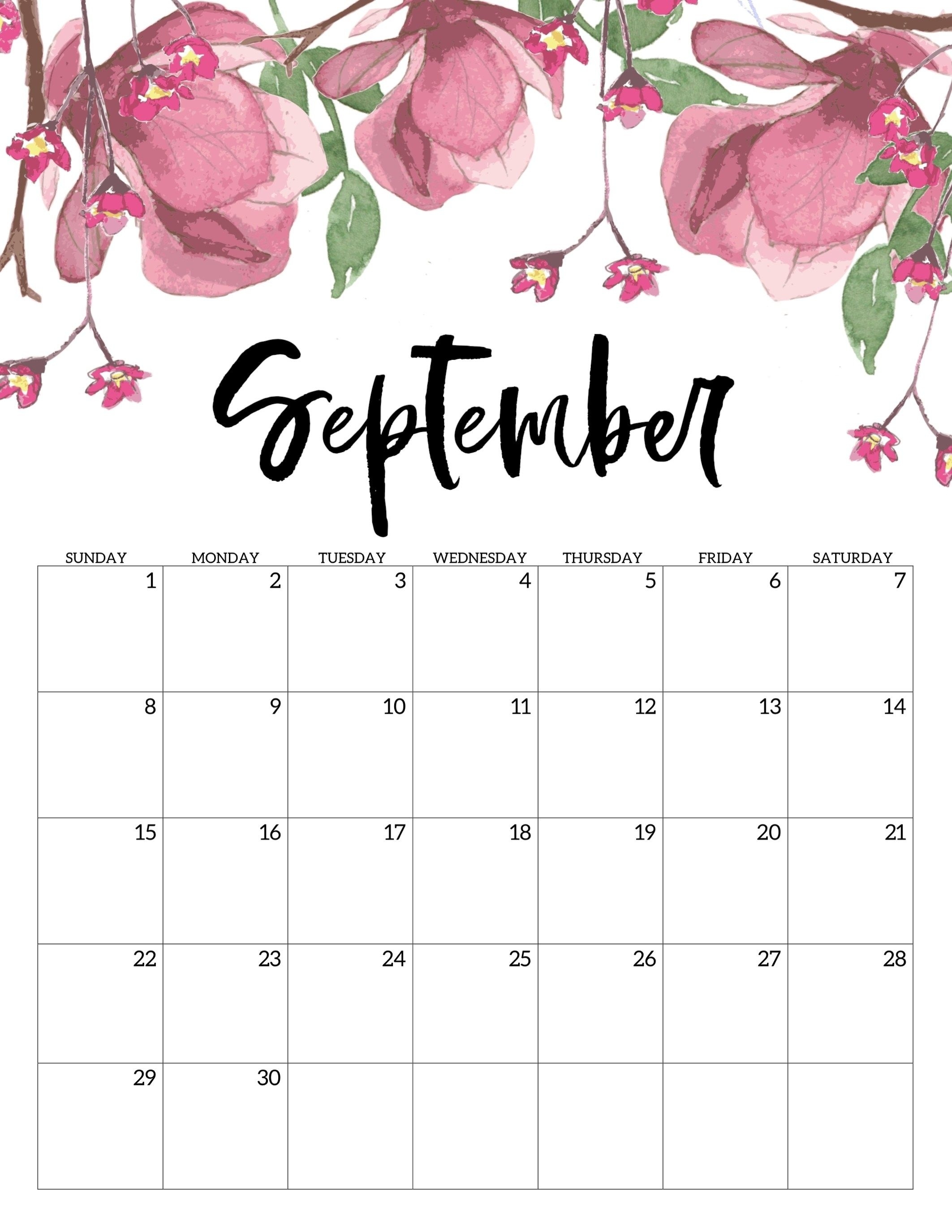 Incredible 5X7 Calendar Templates Free Printable Printable Blank 