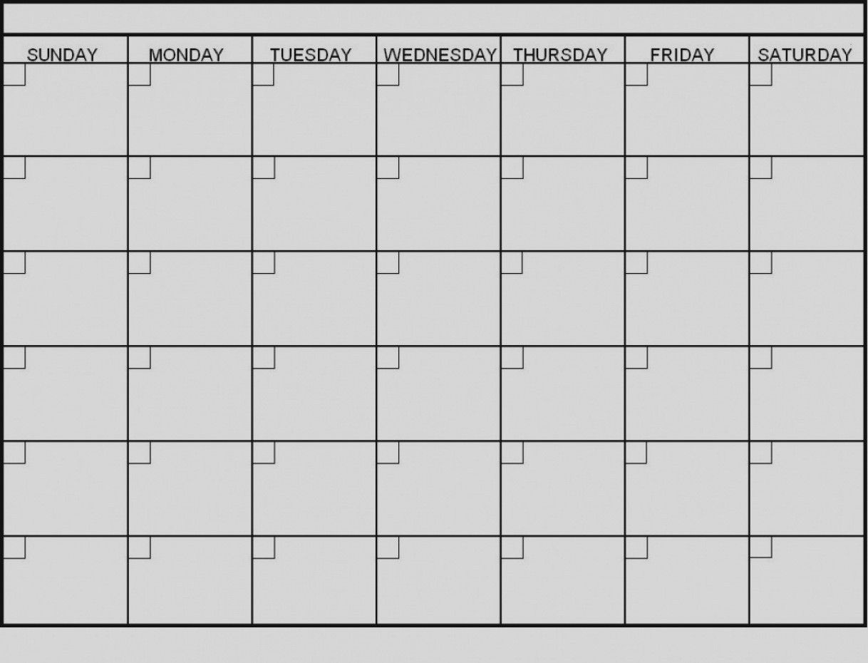 Calendar Template 6 Weeks Printable Blank Calendar Template